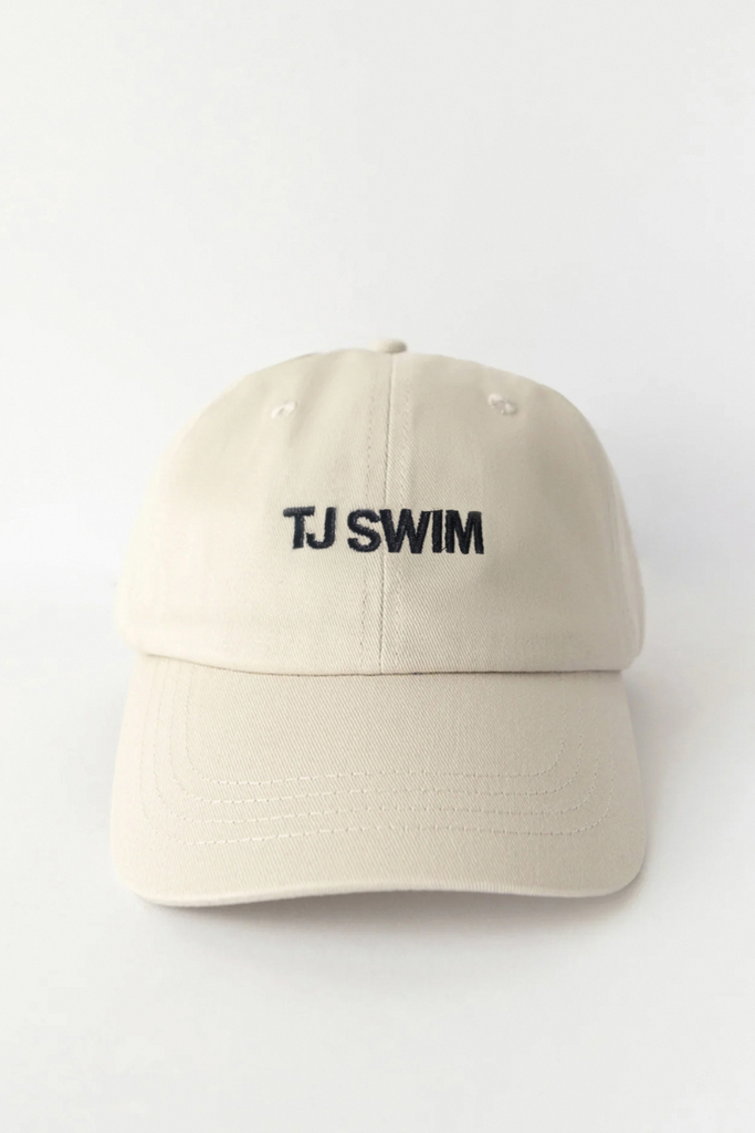 TJ Swim Cap Bone – TJ SWIM