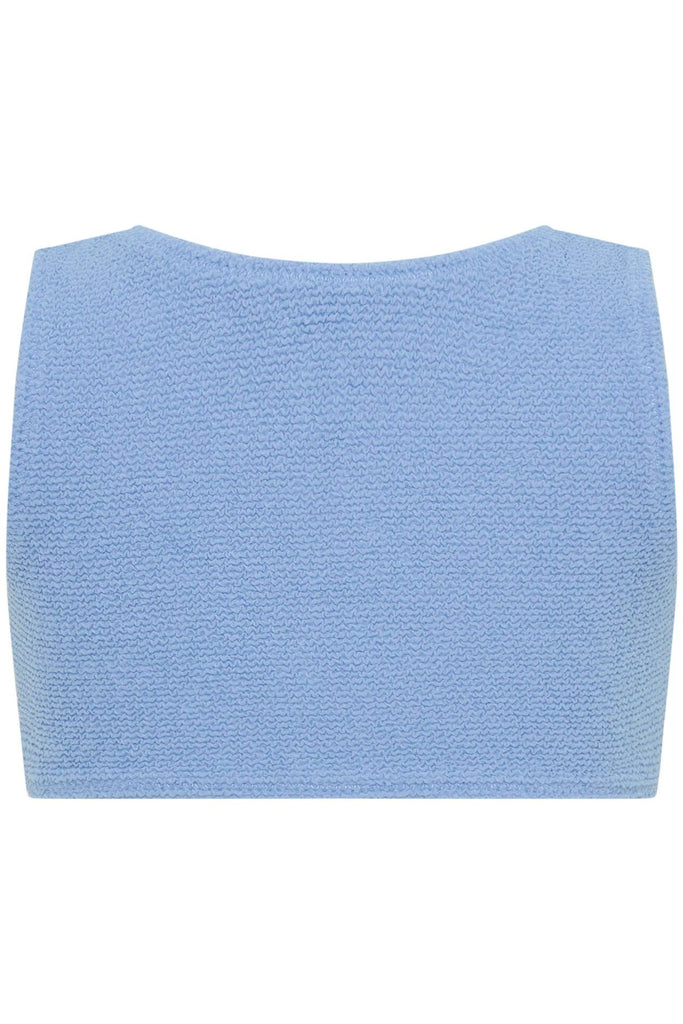 Mini Bikini Top Baby Blue – TJ SWIM